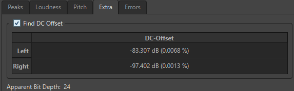 Extra Tab (Global Analysis)