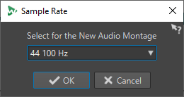 Audio Montage Properties