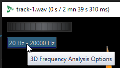 Creating a Graph for 3D Frequency Analysis