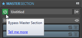 Bypass de la Sección Master